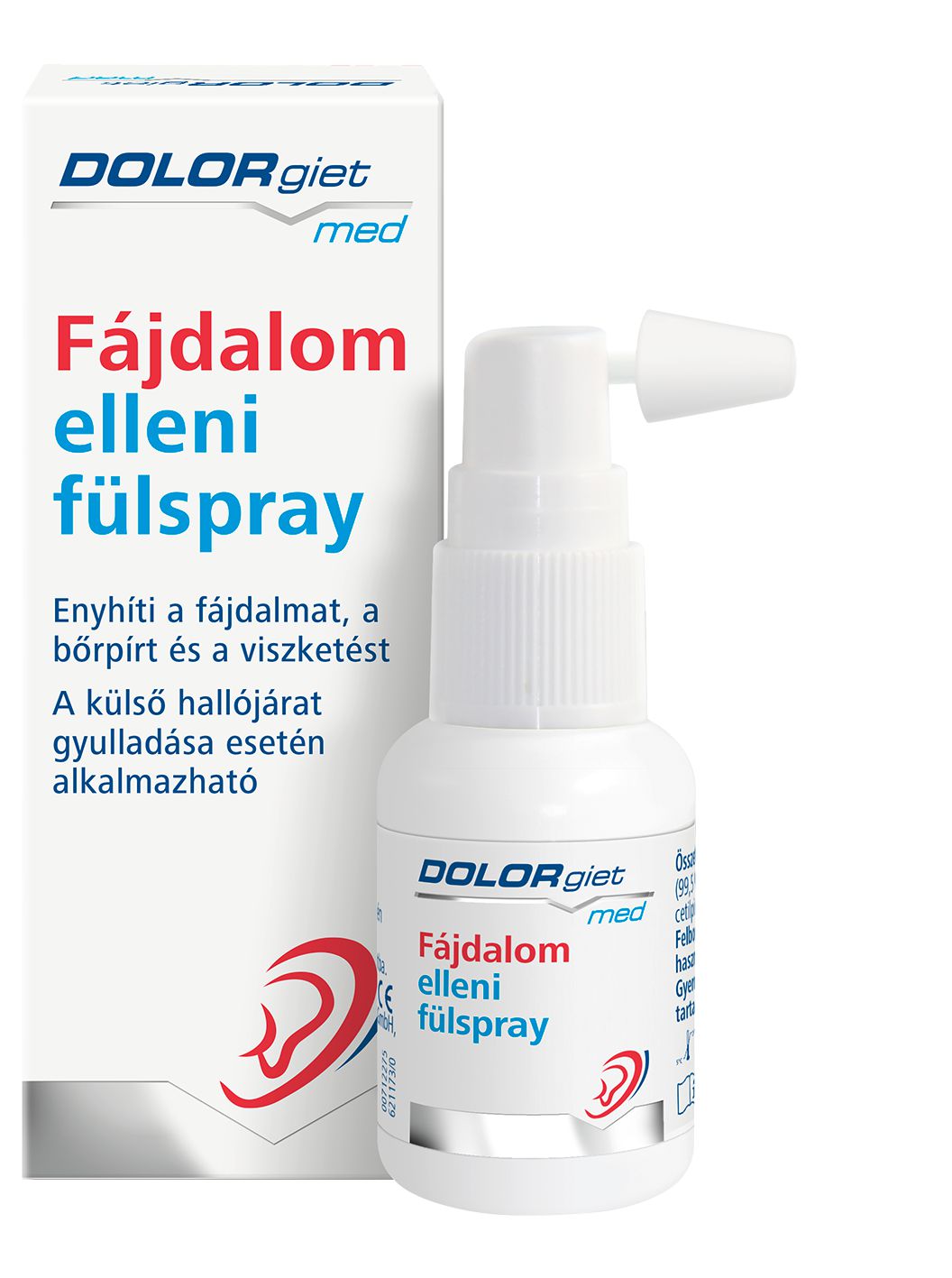 Dolorgiet med Fájdalom elleni fülspray 20 ml